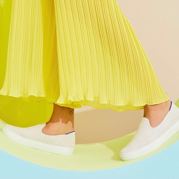 Rothy's Shoes | Rothys Salt Honeycomb Womans Slides On Sneakers | Poshmark